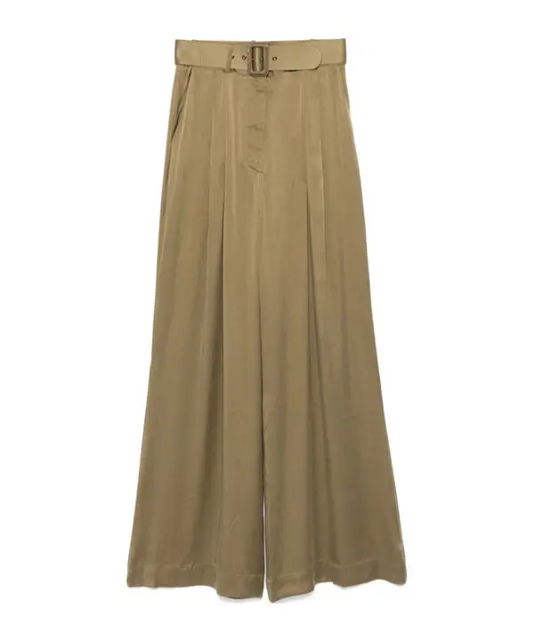 Zimmermann Wide-leg Casual Pants - Khaki