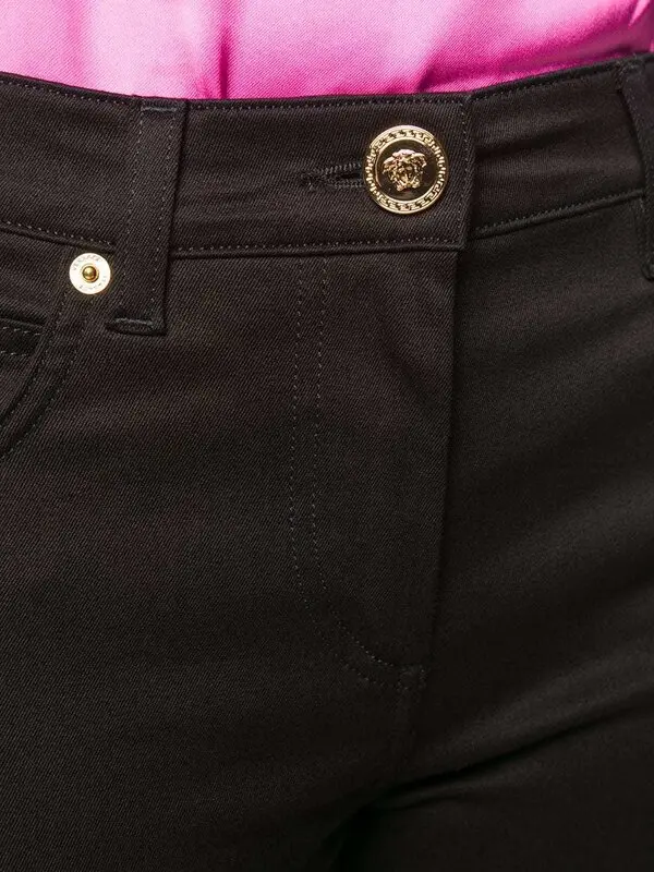 Versace Skinny Fit Jeans - Black