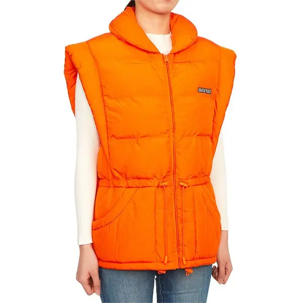 Isabel Marant Étoile Sleeveless Puffer Vest With Logo Patch