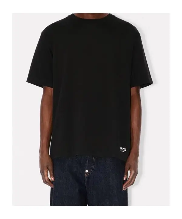Kenzo Boke Flower' Embroidered T-shirt In Cotton