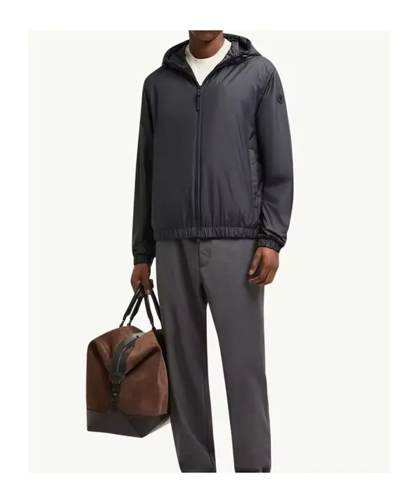Moncler Domene Hooded Zip-up Windbreaker