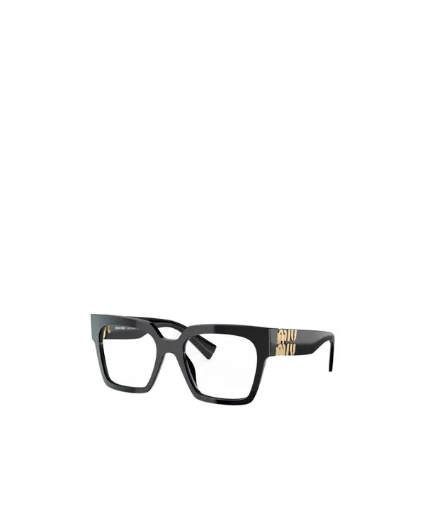 Miu Miu Square Frame Eyeglasses - Black