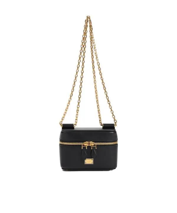 Dolce & Gabbana Sicily Cube Zipped Bag - Black