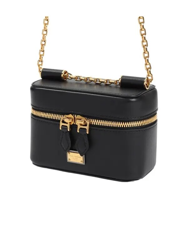 Dolce & Gabbana Sicily Cube Zipped Bag - Black