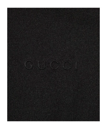 Gucci Technical Jersey Hooded Zip Jacket With Embossed Logo