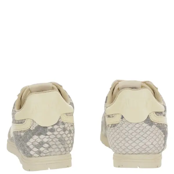 AUTRY Windspin Low-top Sneakers With Animal Print - Nude