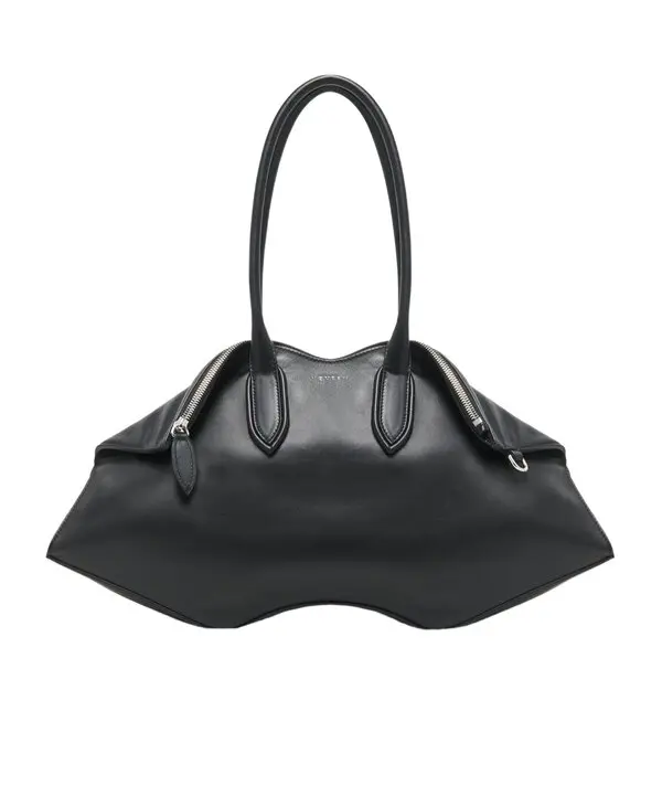 Alexander McQueen Manta Shoulder Bag - Black