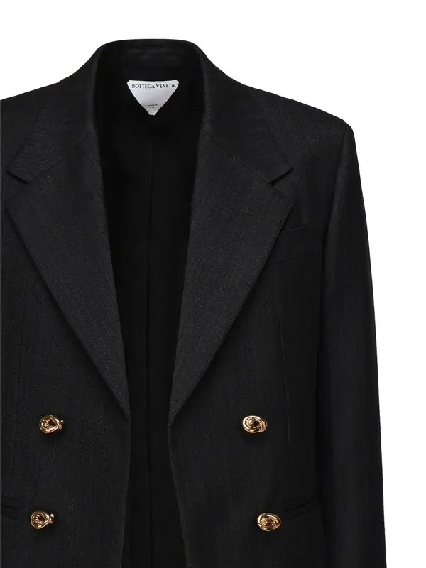 Bottega Veneta Double Breasted Blazer