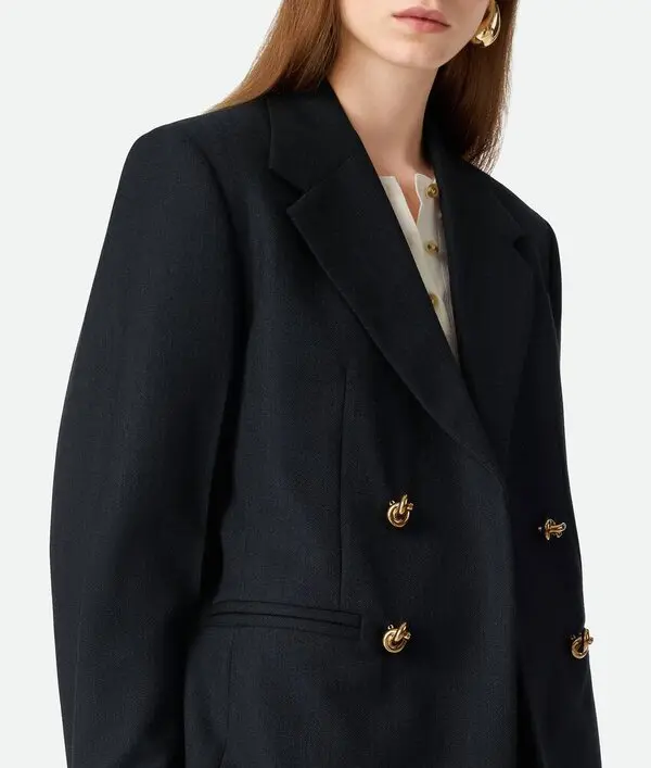 Bottega Veneta Double Breasted Blazer