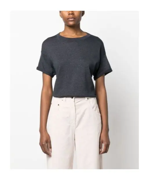 Brunello Cucinelli Lurex Crewneck T-shirt