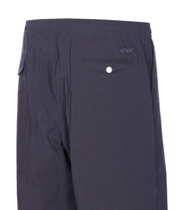 AUTRY Wide Leg Trousers With Elasticated Waist