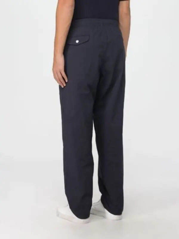 AUTRY Wide Leg Trousers With Elasticated Waist