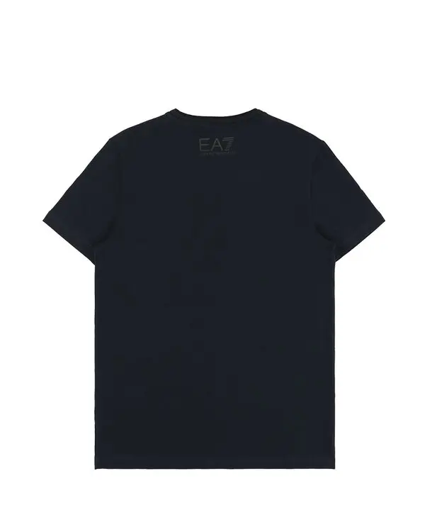 EA7 Logo T-shirt With Round Neck