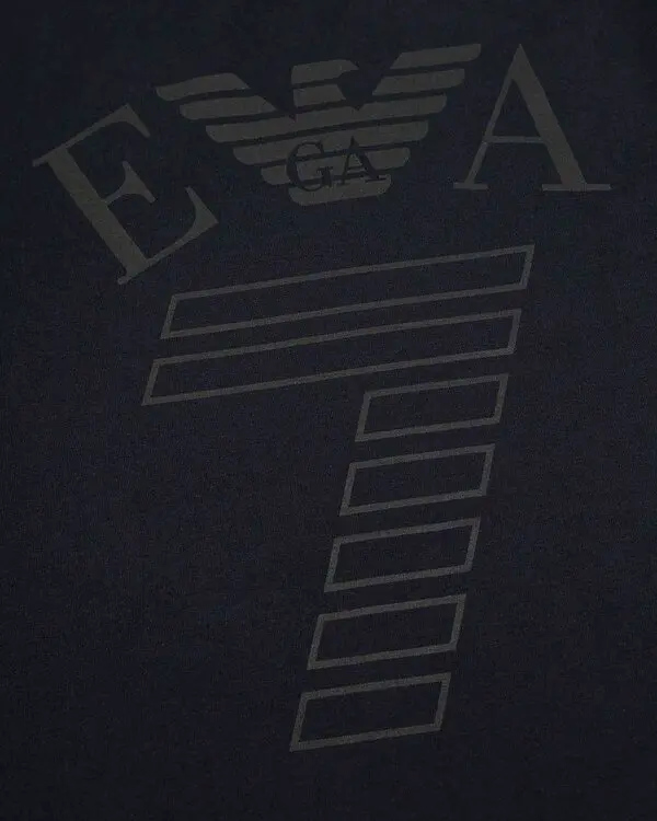 EA7 Logo T-shirt With Round Neck