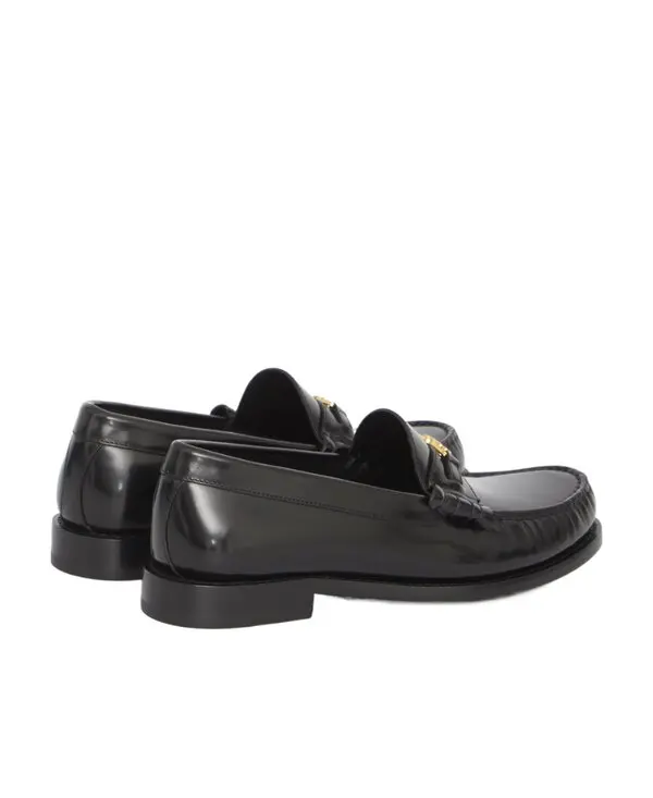 Celine Luco Triomphe Loafers In Polished Bullskin