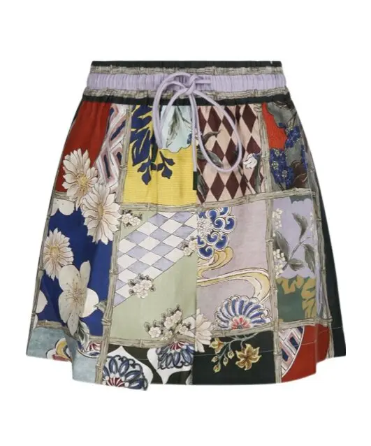ALEMAIS Bianca Floral Print Shorts - Multicolour