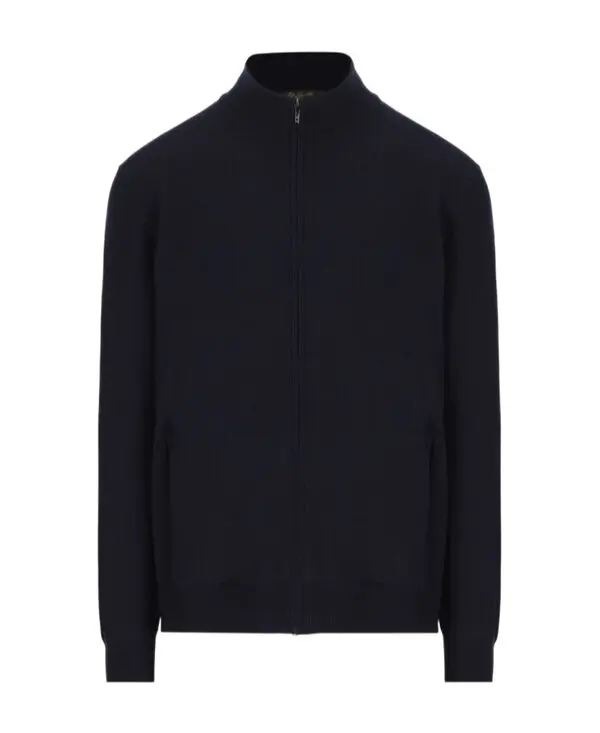 Loro Piana High Neck Zip-up Jacket - No