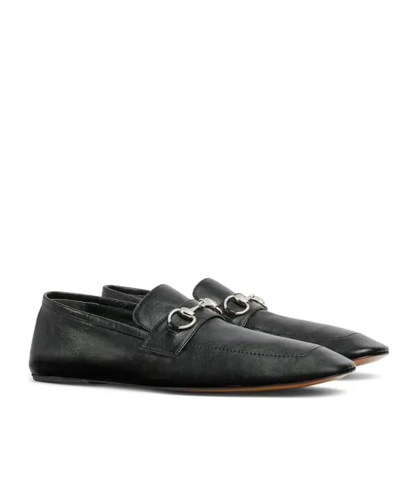 Gucci Horsebit Detailed Loafers