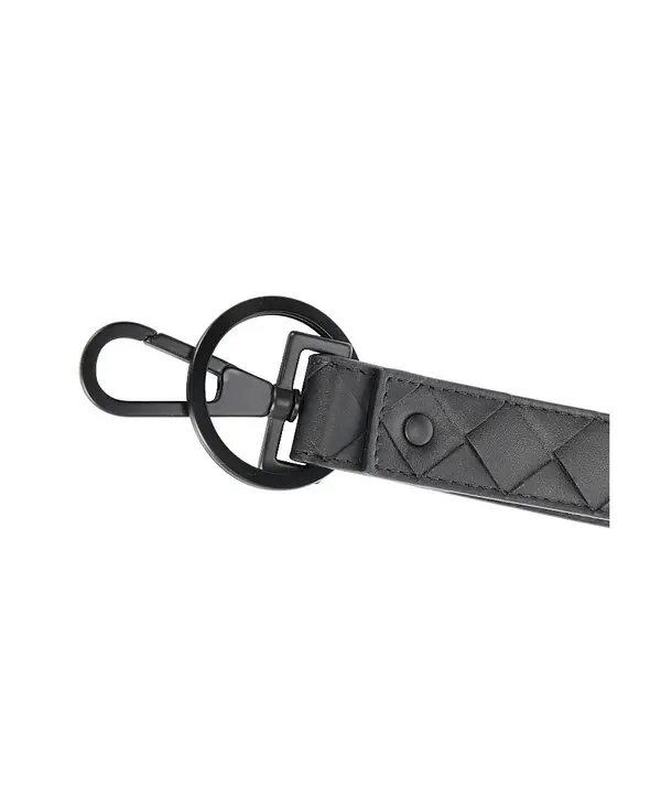 Bottega Veneta Weave A Key Chain - Black