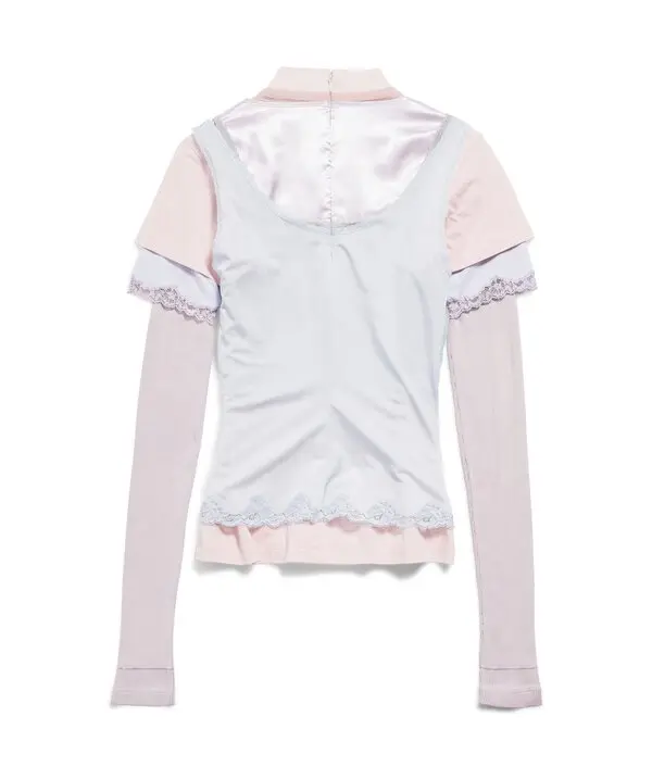 Balenciaga Layered Long Sleeve Top