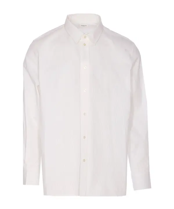 Saint Laurent Striped Button-up Long-sleeved Shirt