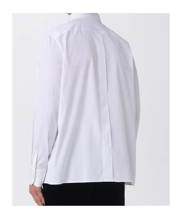 Saint Laurent Striped Button-up Long-sleeved Shirt