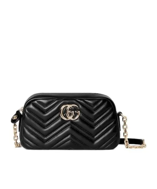 Gucci Gg Marmont Quilted Shoulder Bag