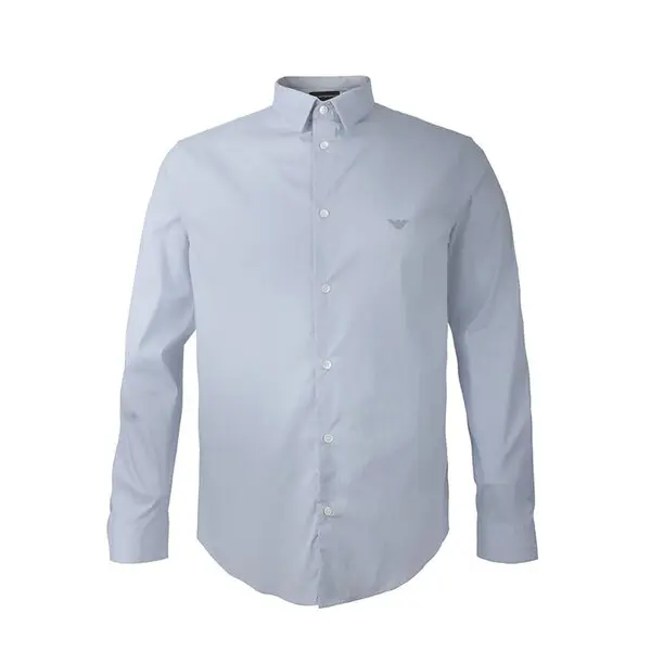 Emporio Armani Long-sleeved Shirt - Gray
