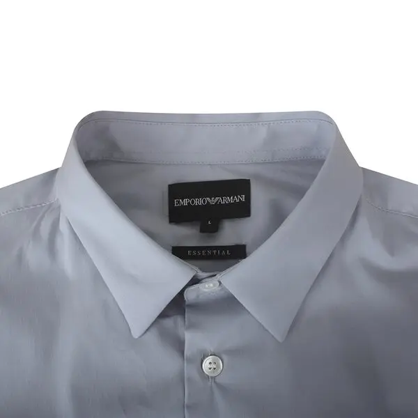 Emporio Armani Long-sleeved Shirt - Gray