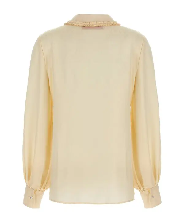 Valentino Garavani Ruffled Bow Detail Shirt