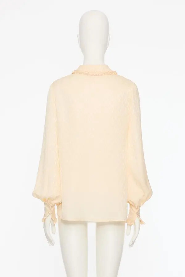 Valentino Garavani Ruffled Bow Detail Shirt