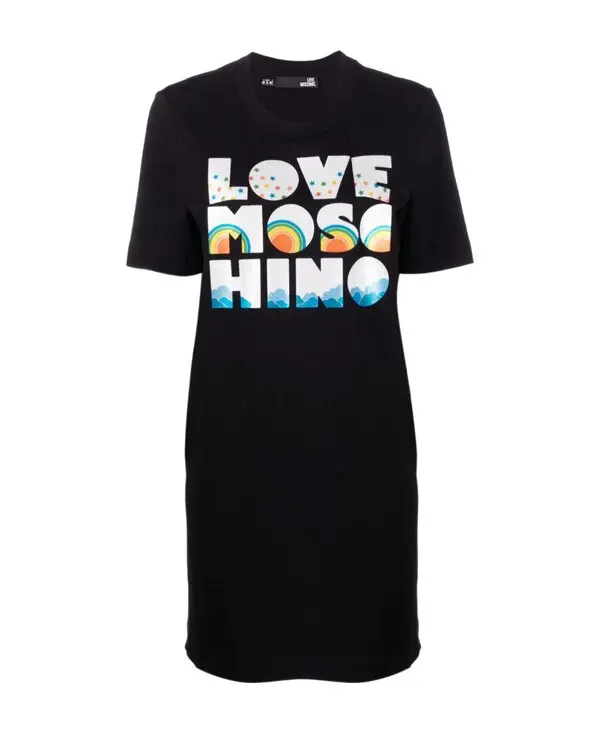 Moschino Print T-shirt Dress