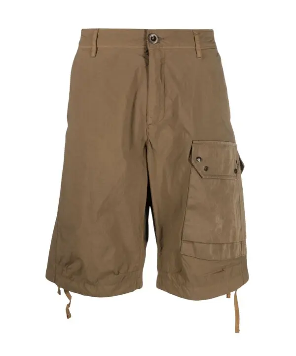 TEN C Cargo Bermuda Shorts - Brown