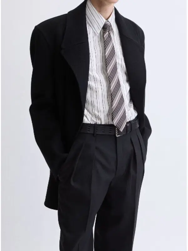 Saint Laurent Double-breasted Peacoat