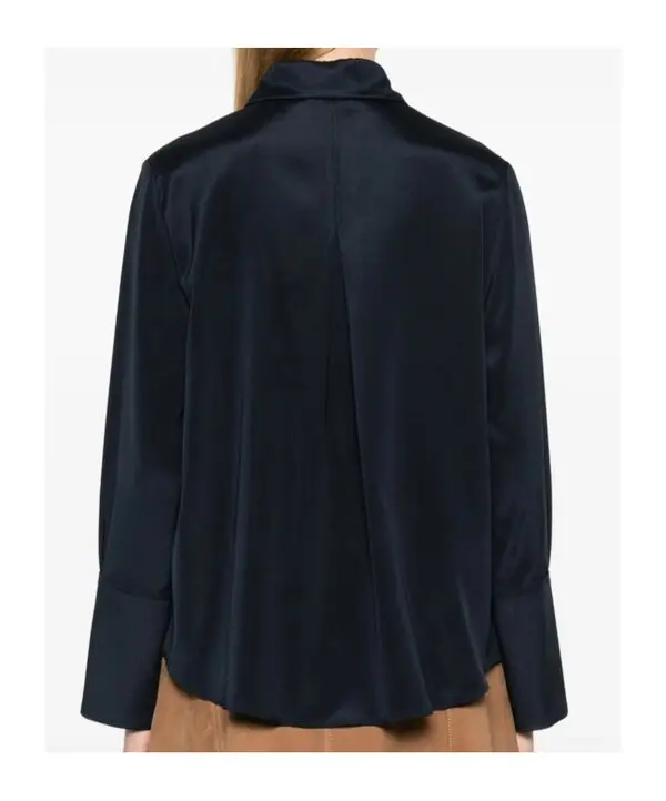 Max Mara Long Sleeve Button-up Shirt - Black