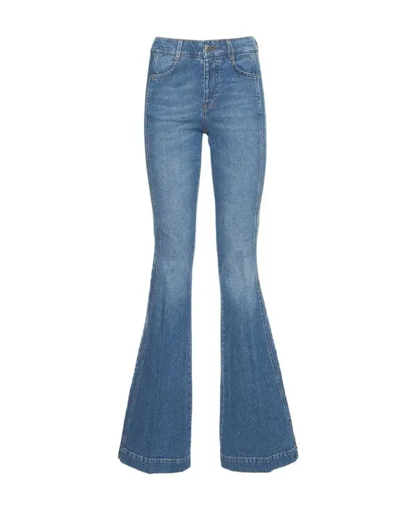 Stella McCartney Logo Flare Jeans