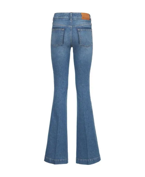 Stella McCartney Logo Flare Jeans
