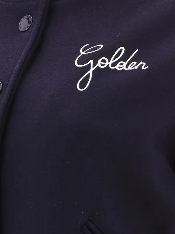 GOLDEN GOOSE Embroidered Baseball Jacket - No