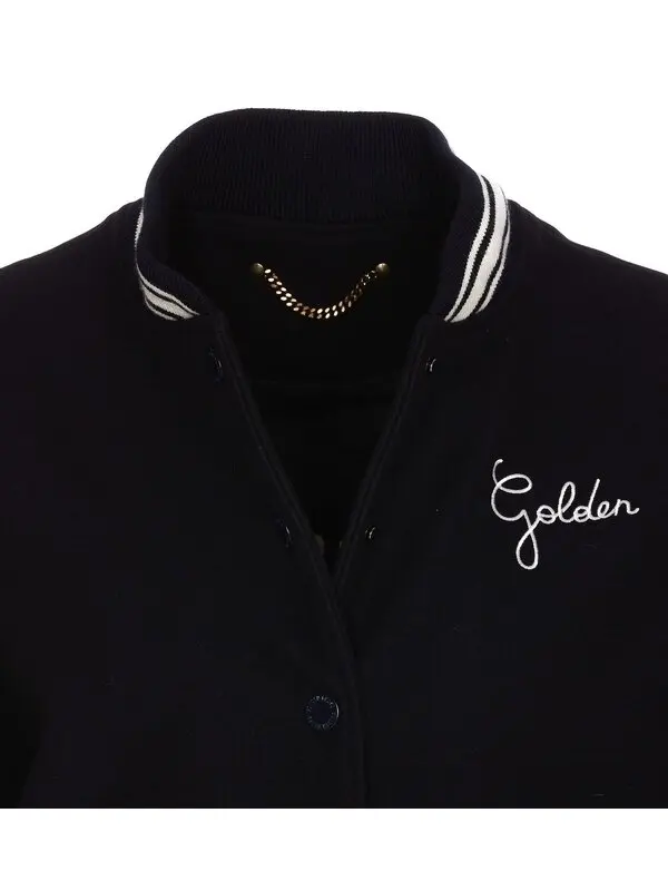 GOLDEN GOOSE Embroidered Baseball Jacket - No