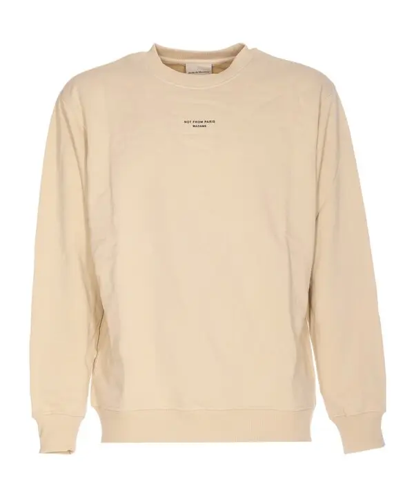 Drole De Monsieur Slogan Oversized Sweatshirt