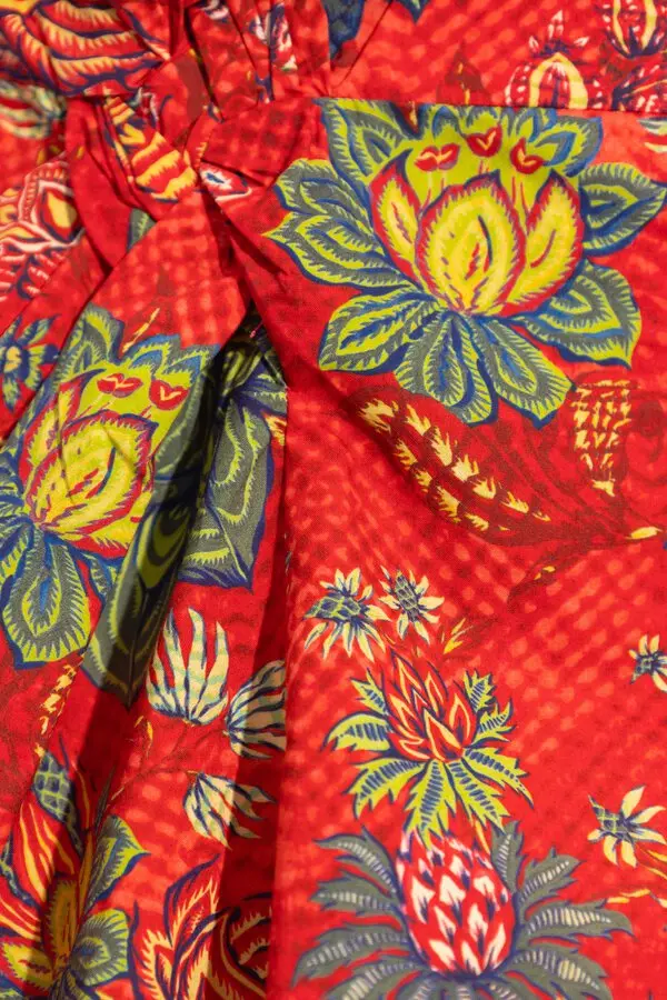Ulla Johnson Sydney Sleeveless Floral Print Blouse