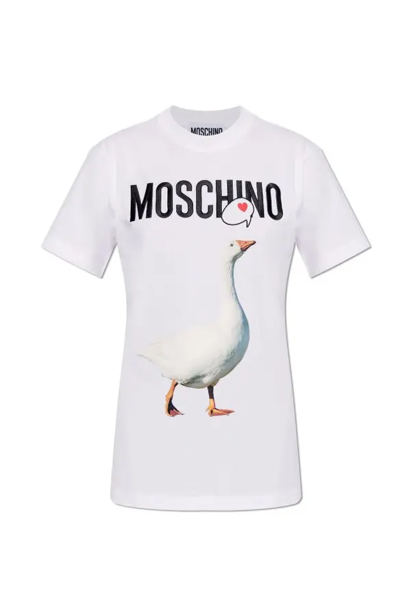 Moschino Graphic Print Short Sleeve T-shirt