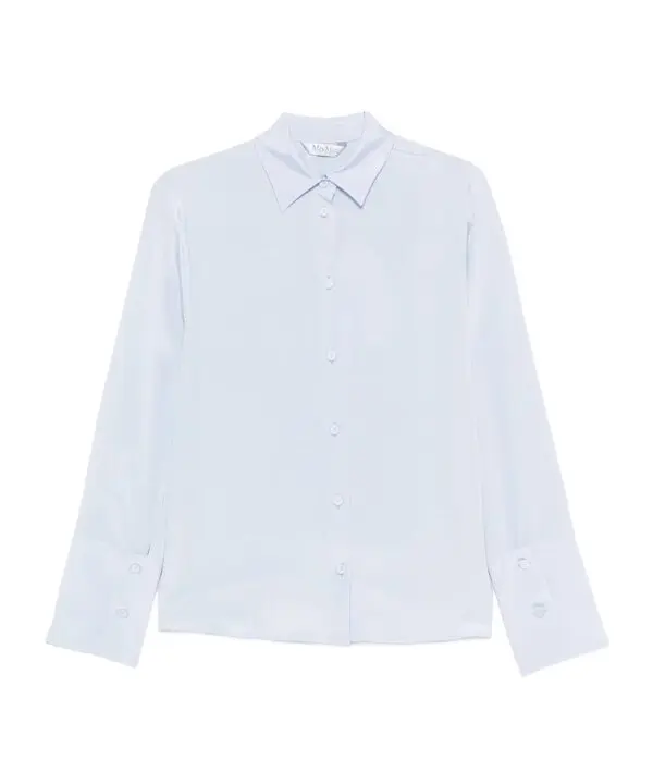 Max Mara Collared Long-sleeved Shirt