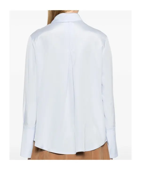 Max Mara Collared Long-sleeved Shirt