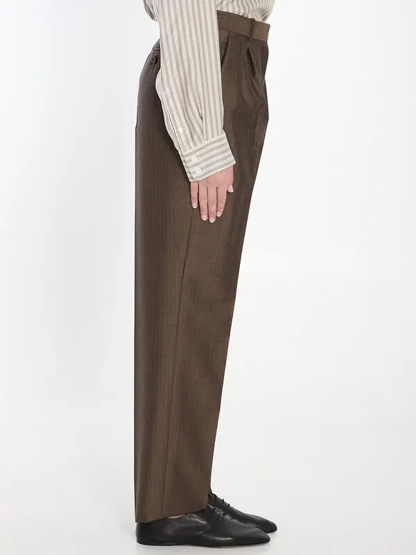 THE ROW Norbert Straight Leg Trousers