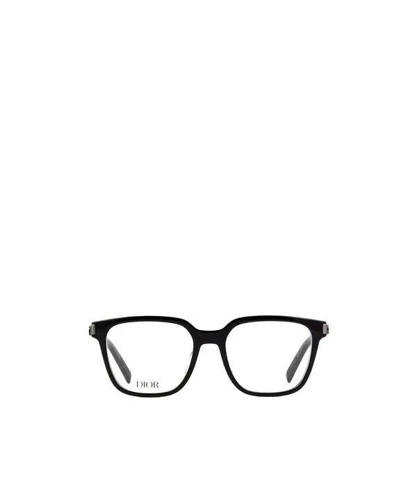 Dior Square Frame Eyeglasses - Black