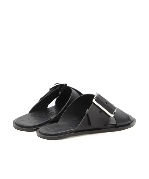 Loewe Petal Belt Flat Sandal In Vegetable-tanned Calfskin