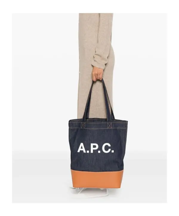 A.p.c. Alex Shopper Tote Bag - Black