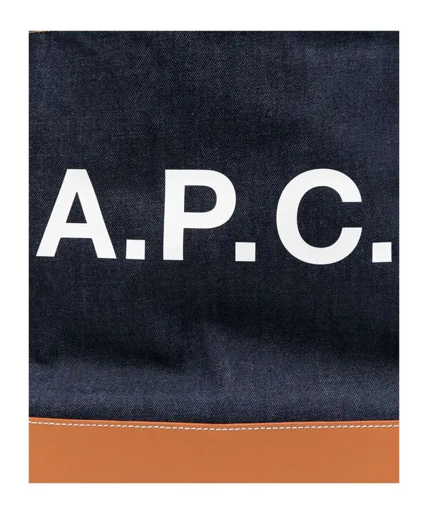 A.p.c. Alex Shopper Tote Bag - Black