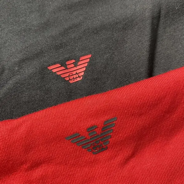 EA7 Logo Details Two T-shirts